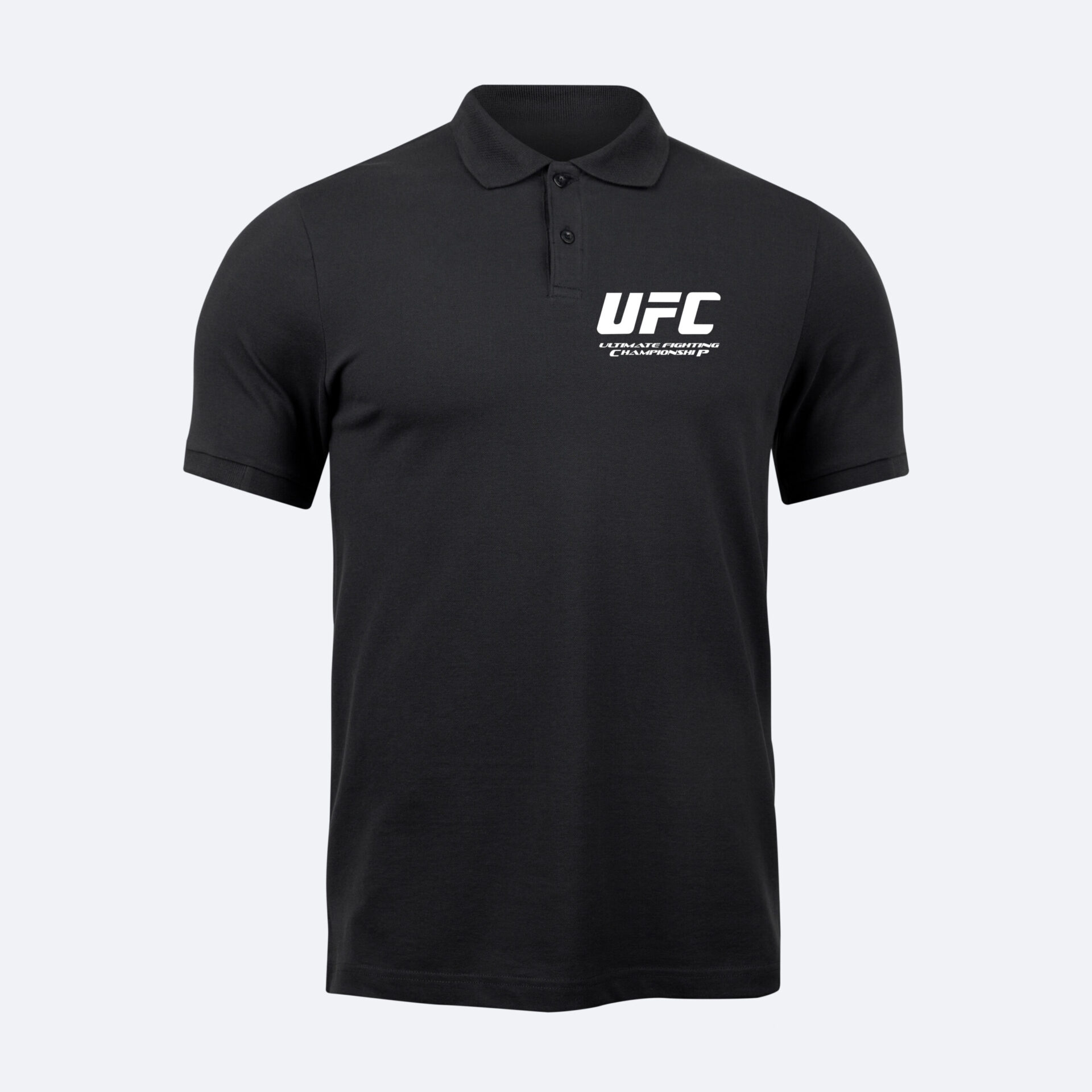 POLO UFC Ultimate Fighting Championship Noir - UFC Store Maroc