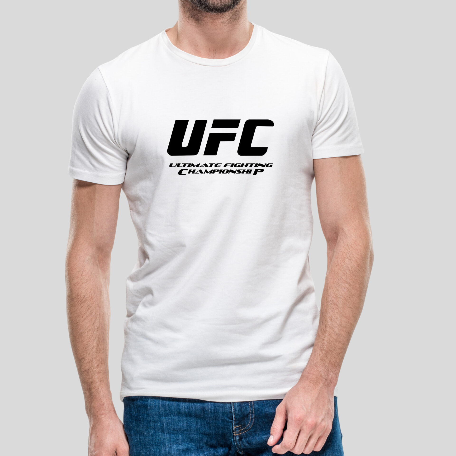 T-Shirt UFC Ultimate Fighting Championship Blanc