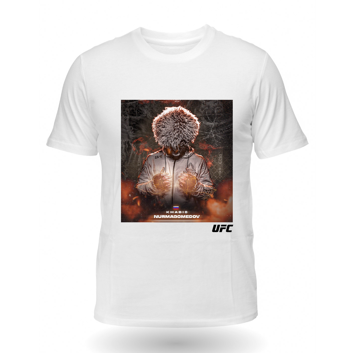 T-Shirt Blanc UFC KHABIB Nurmagomedov - UFC Store Maroc